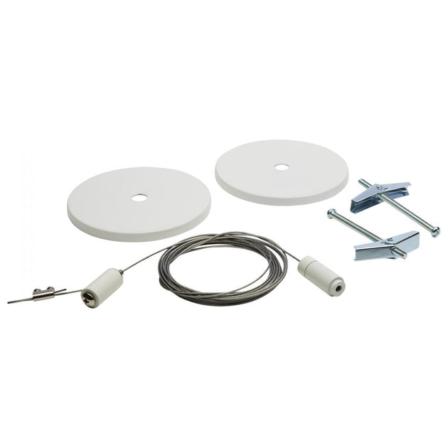 TP240 TRACK CABLE SUSPENSION WHITE Track Suspension Aircraft Cable; Wh ...